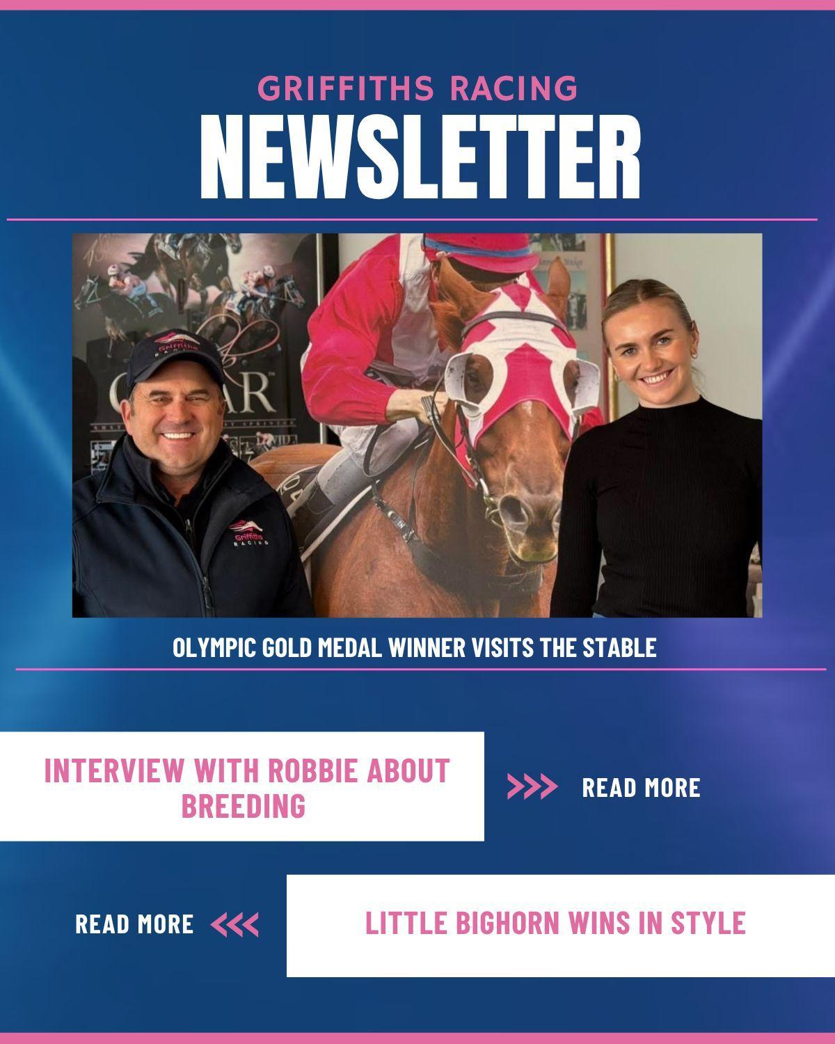 WHAT DOES ROBBIE'S BROODMARE BAND LOOK LIKE?